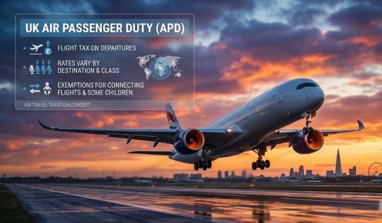 What Is Air Passenger Duty? APD Tax Explained | Charter Wind